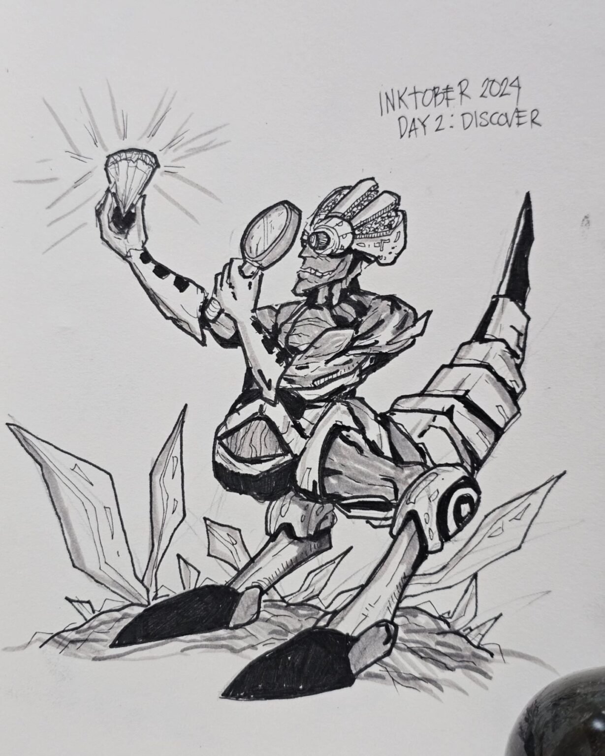Inktober 2024 Challenge – Poetic Dustbin – Dark Art – Poetic Dustbin